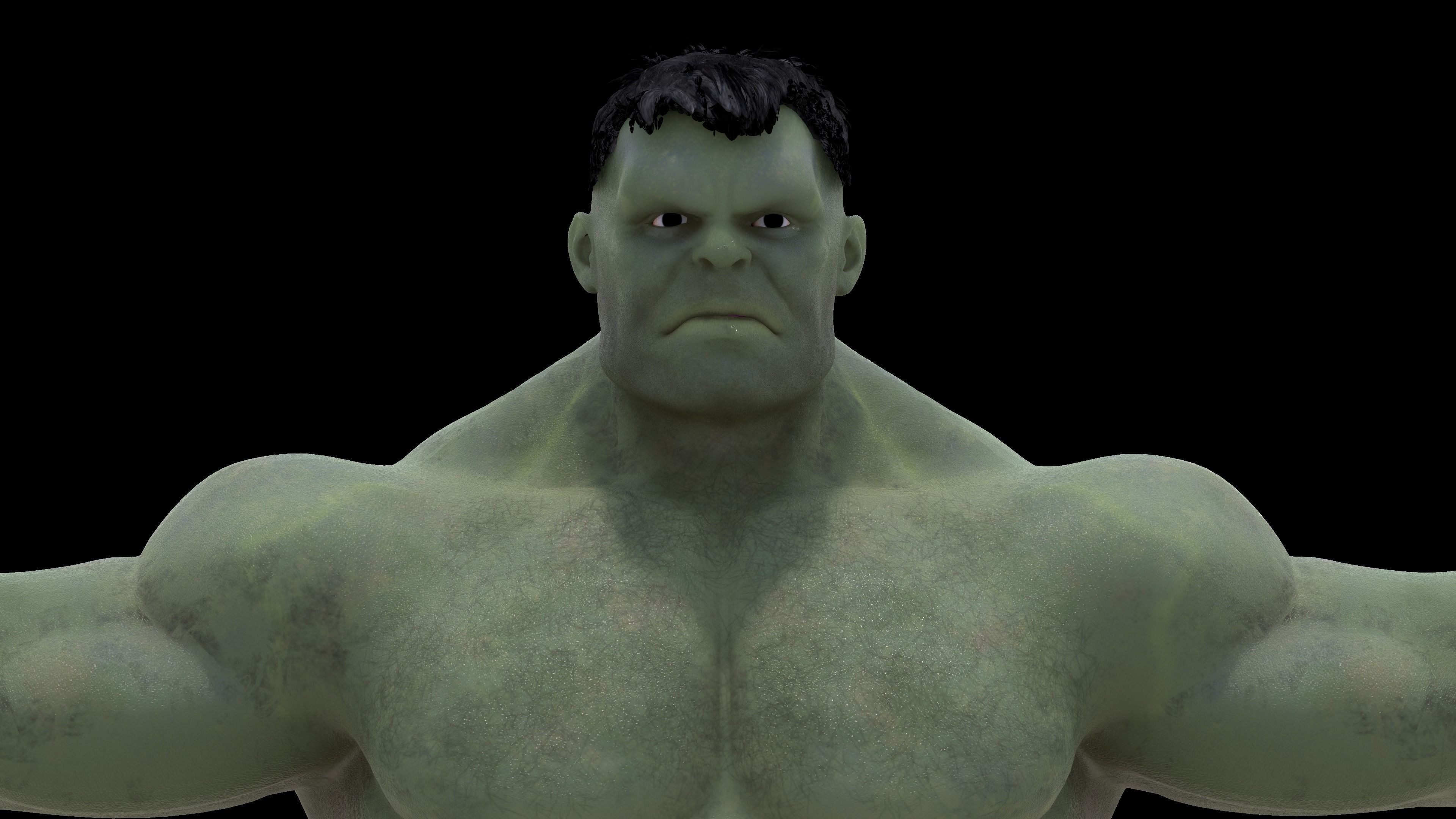 HULK High Detailed 3D model | CGTrader