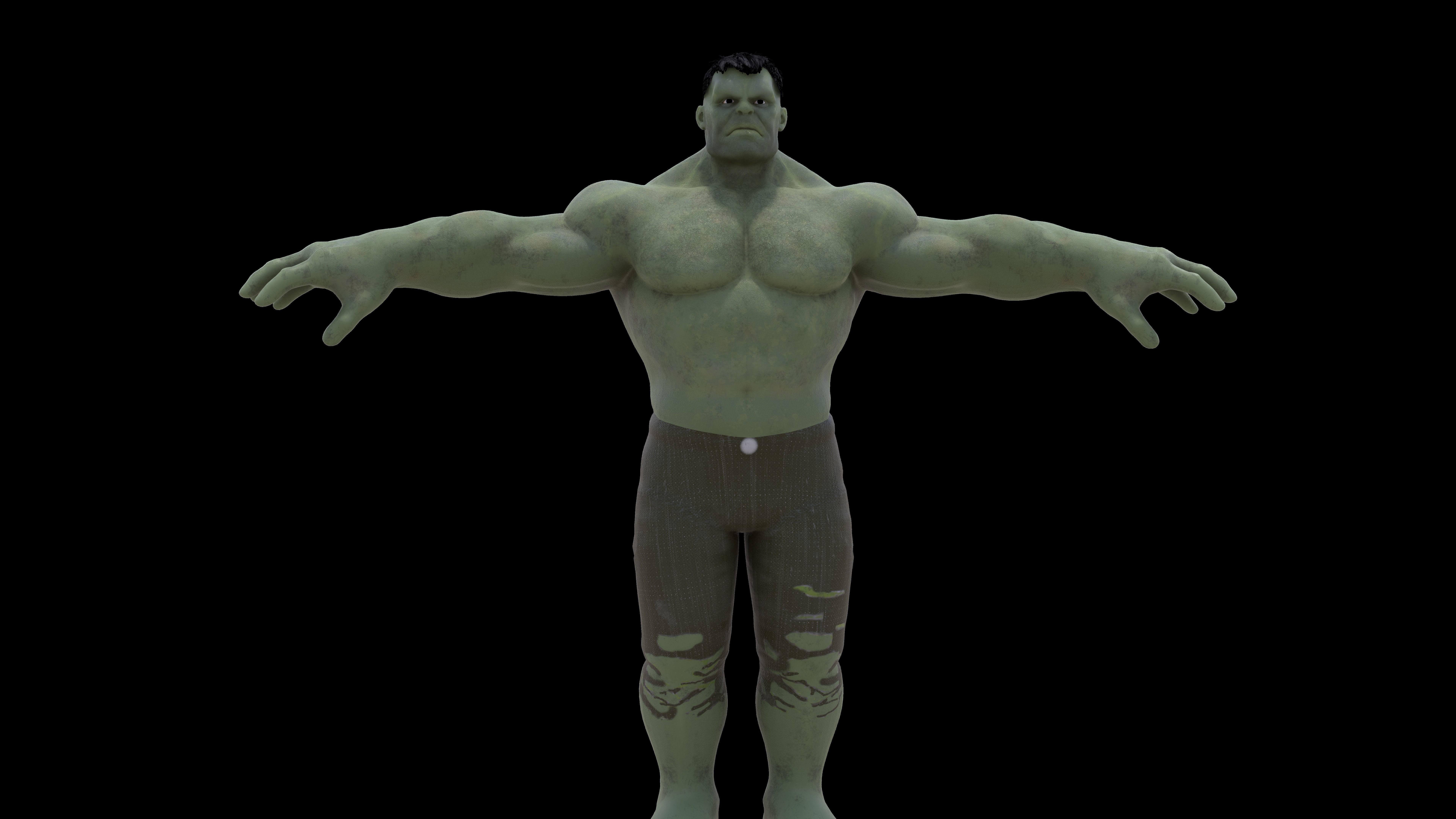 HULK High Detailed 3D model | CGTrader