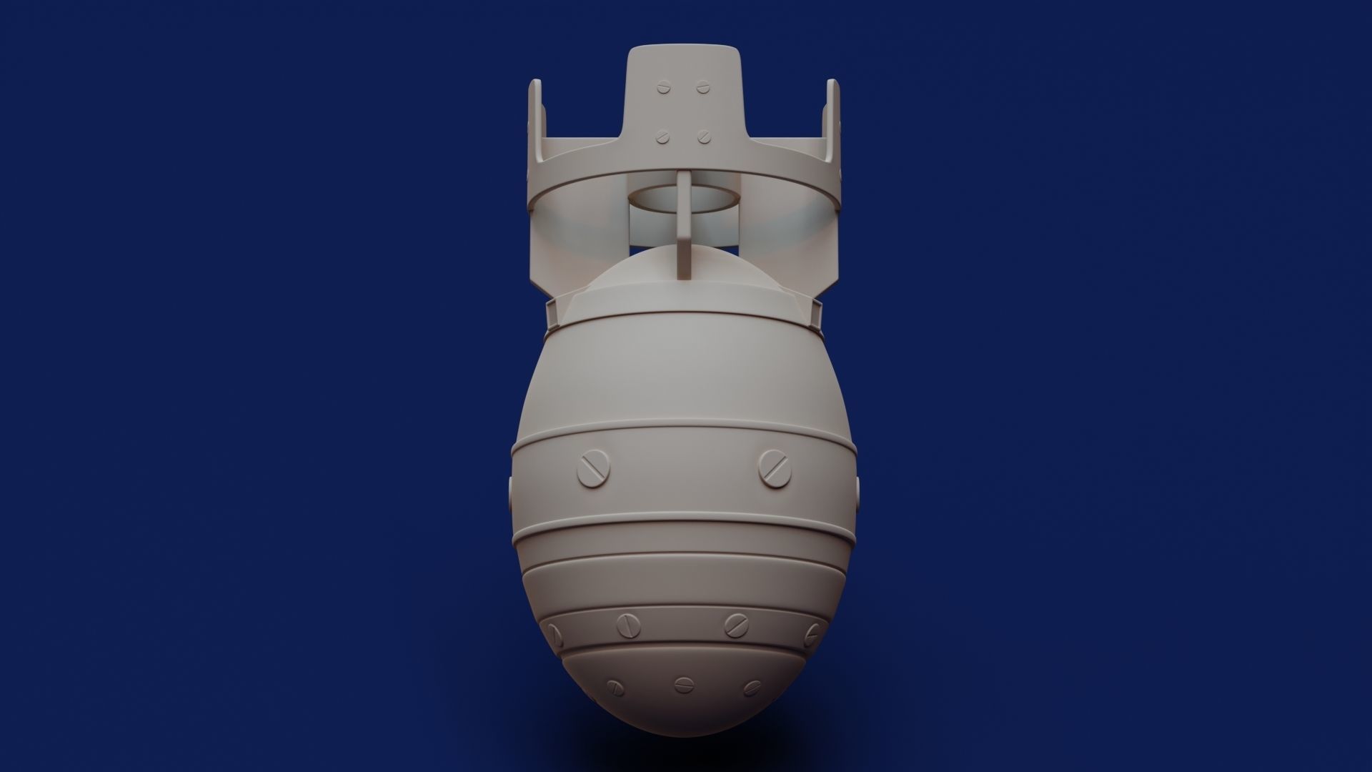Fallout Mini Nuke 3D model 3D printable | CGTrader