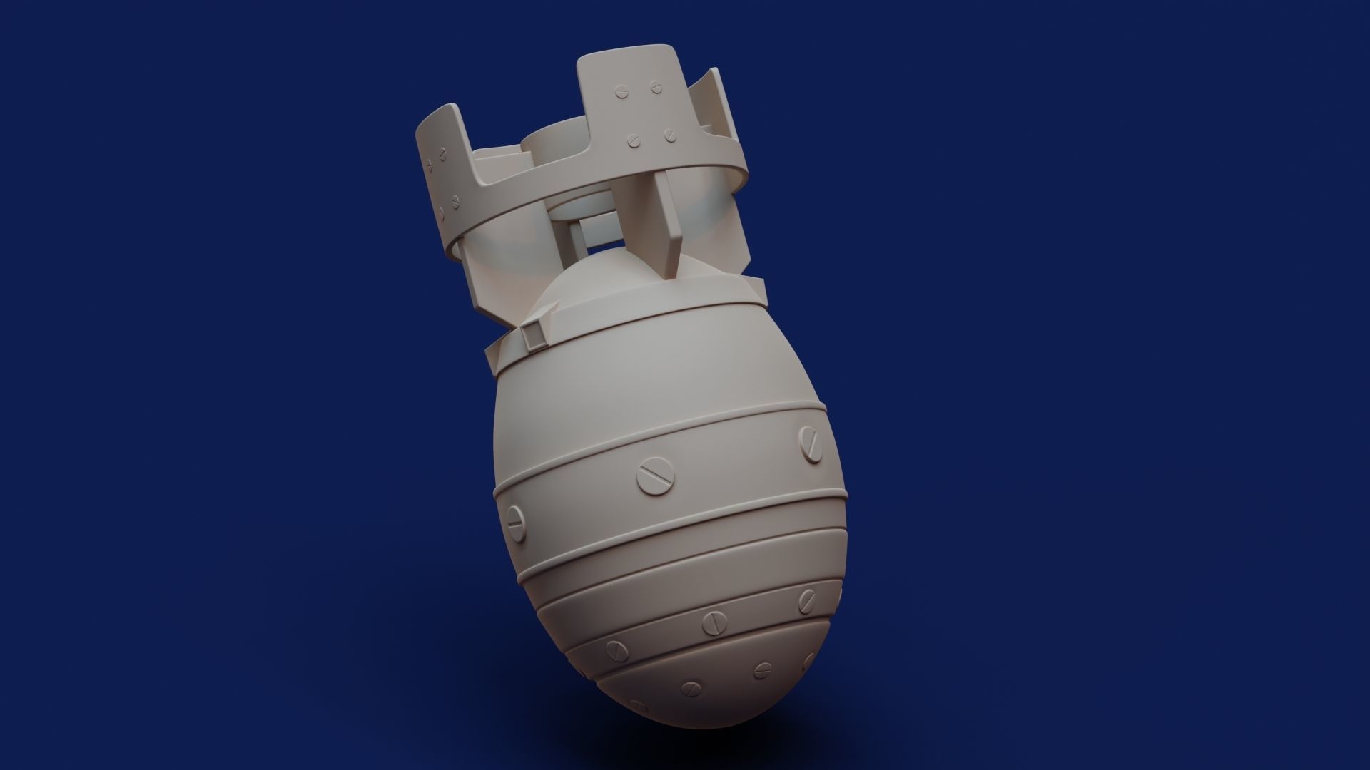 Fallout Mini Nuke 3D model 3D printable | CGTrader