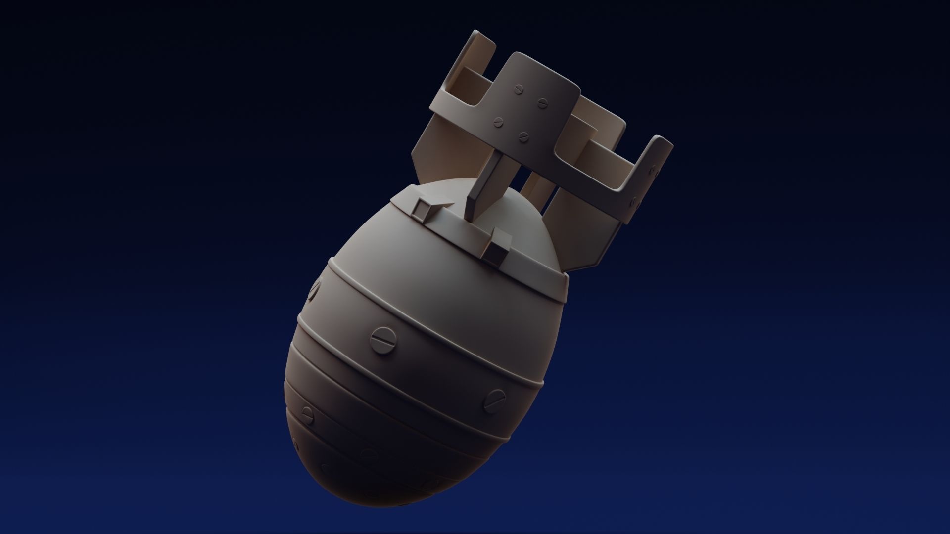 Fallout Mini Nuke 3D model 3D printable | CGTrader