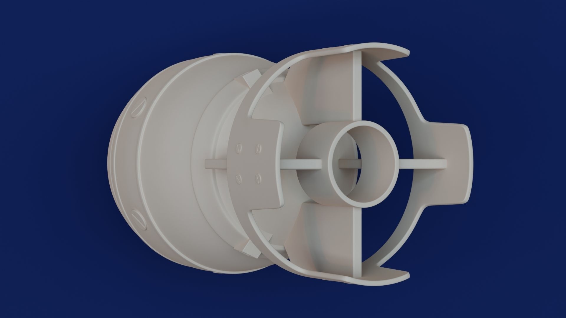 Fallout Mini Nuke 3D model 3D printable | CGTrader