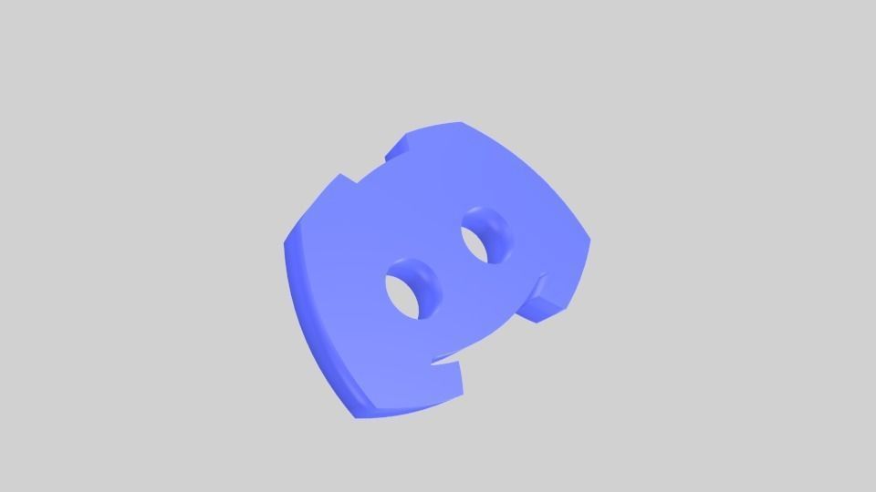 Discord Logo 3D model | CGTrader