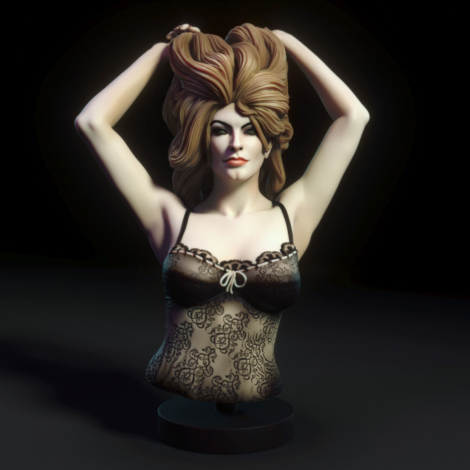 Practice Bust 4 free 3D model 3D printable | CGTrader