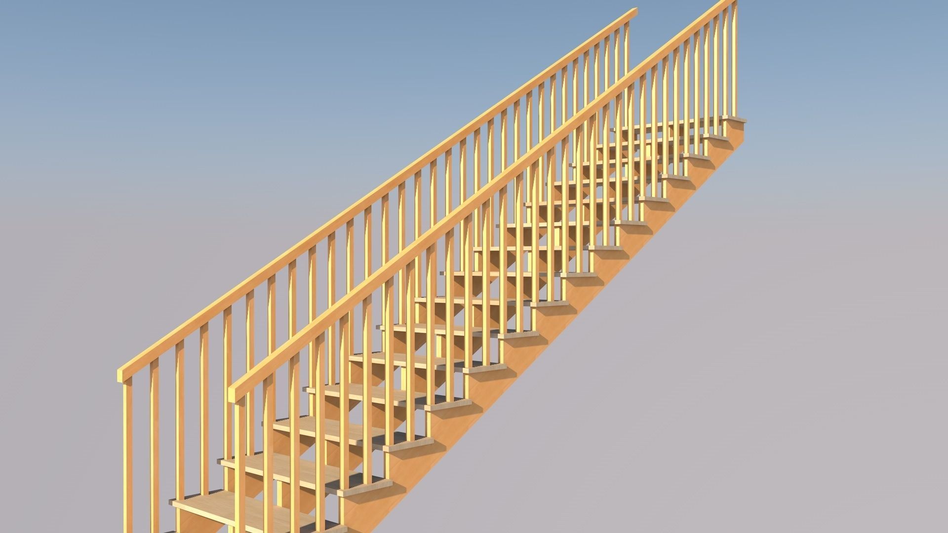 3D model Stairs 3D Model vol 1 VR / AR / low-poly | CGTrader