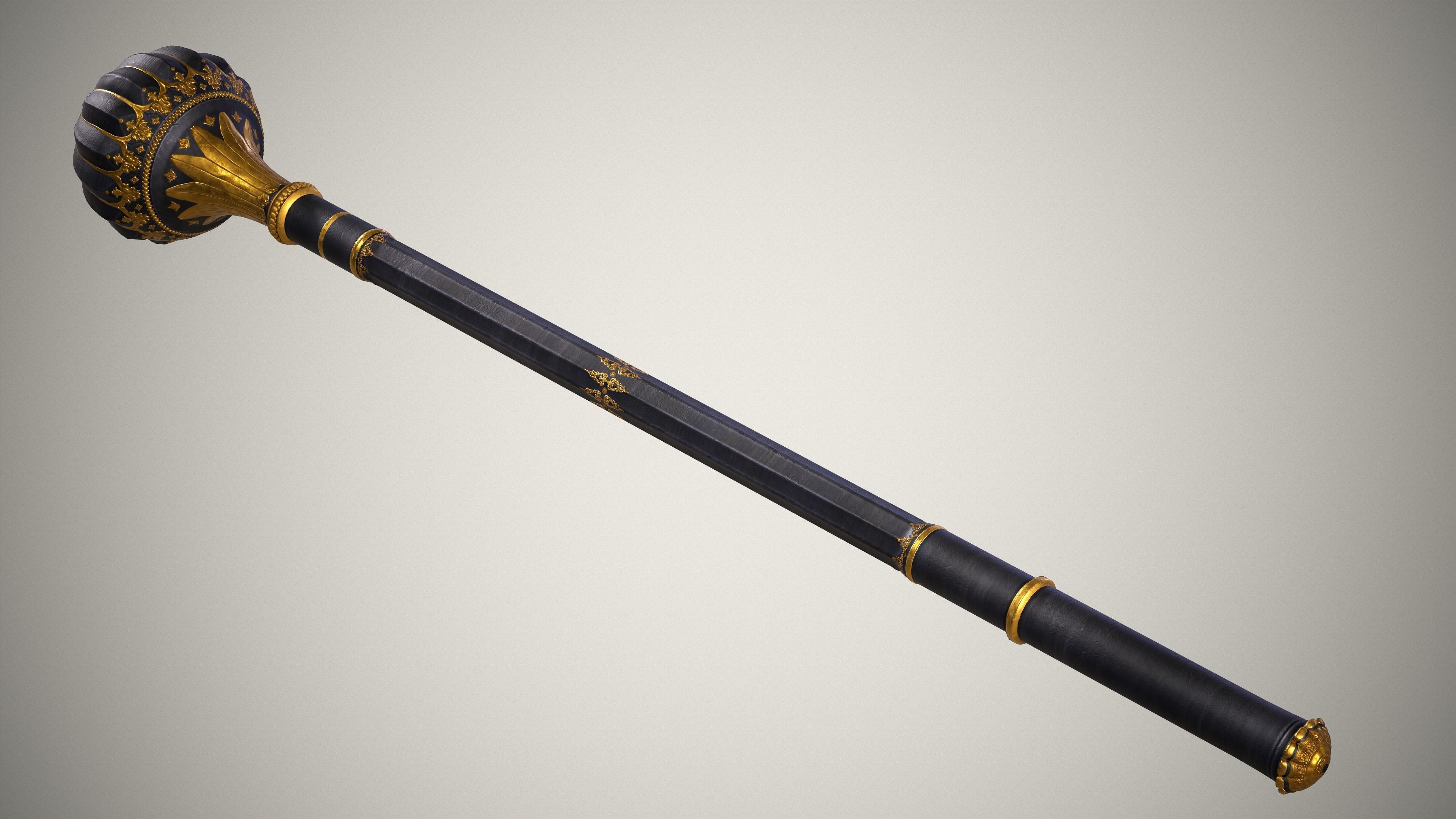 3D model Gada Mace VR / AR / low-poly | CGTrader