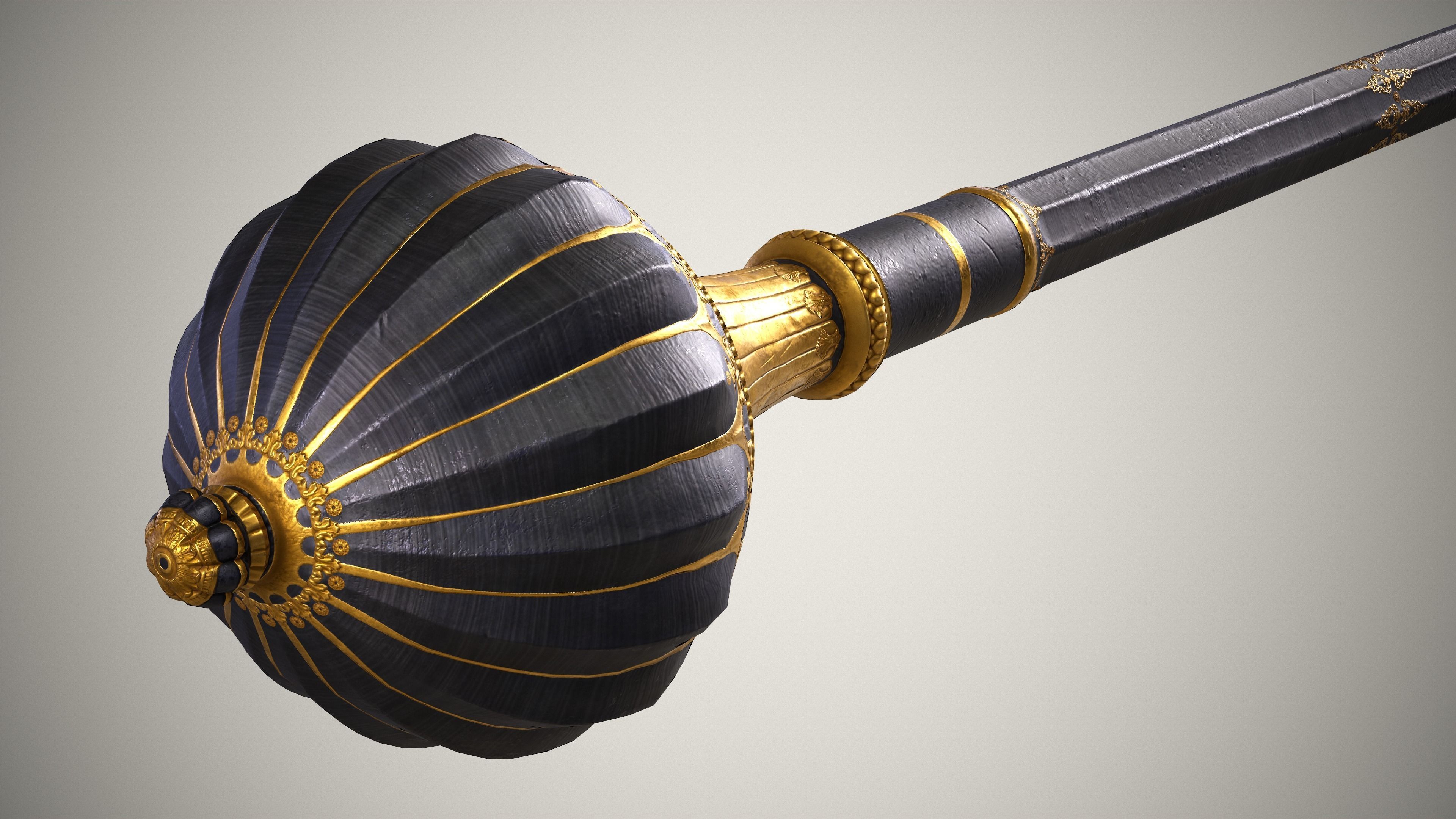 3D model Gada Mace VR / AR / low-poly | CGTrader