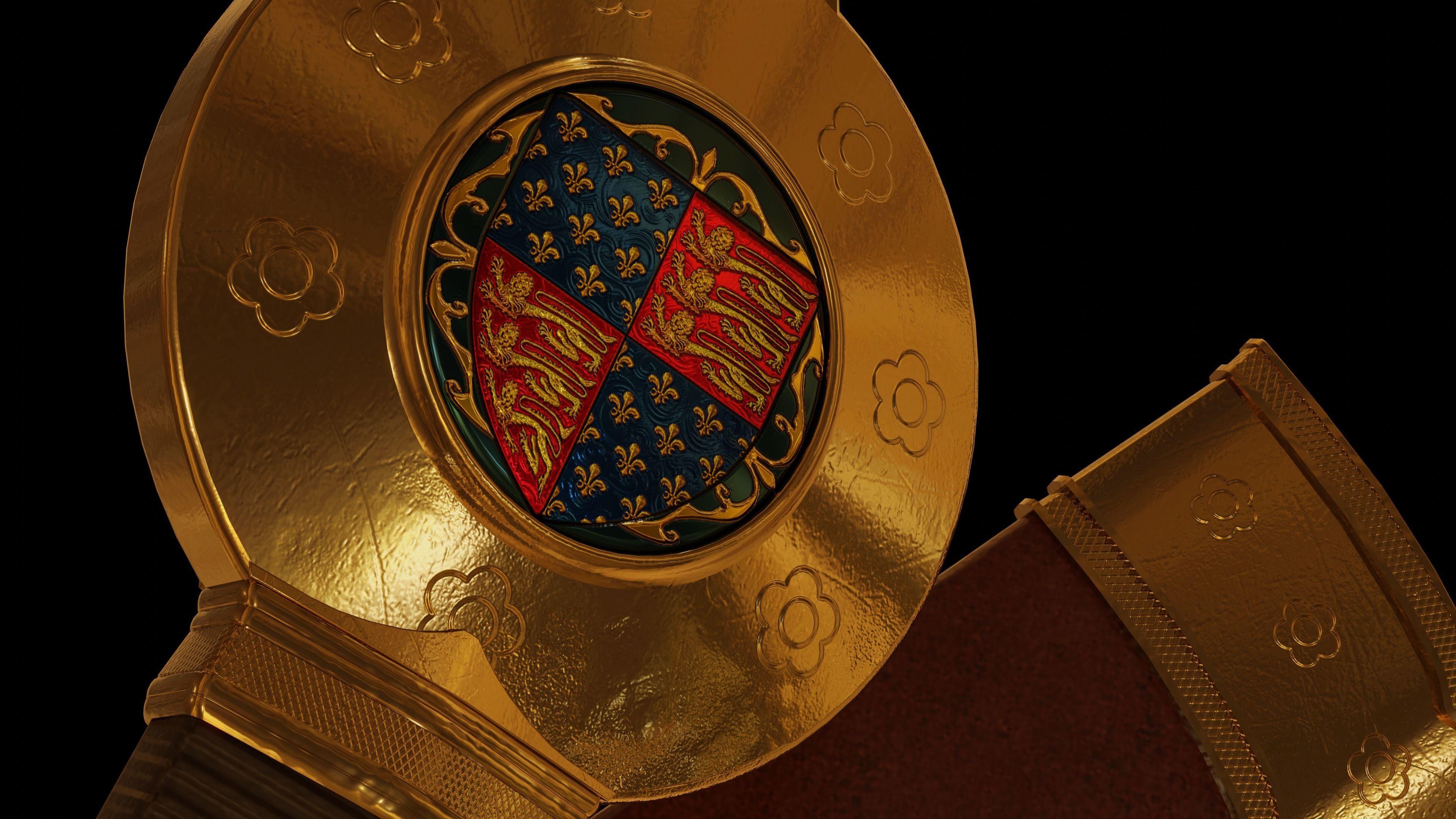 3D model Royal Medieval Sword of Edward III VR / AR / low-poly | CGTrader