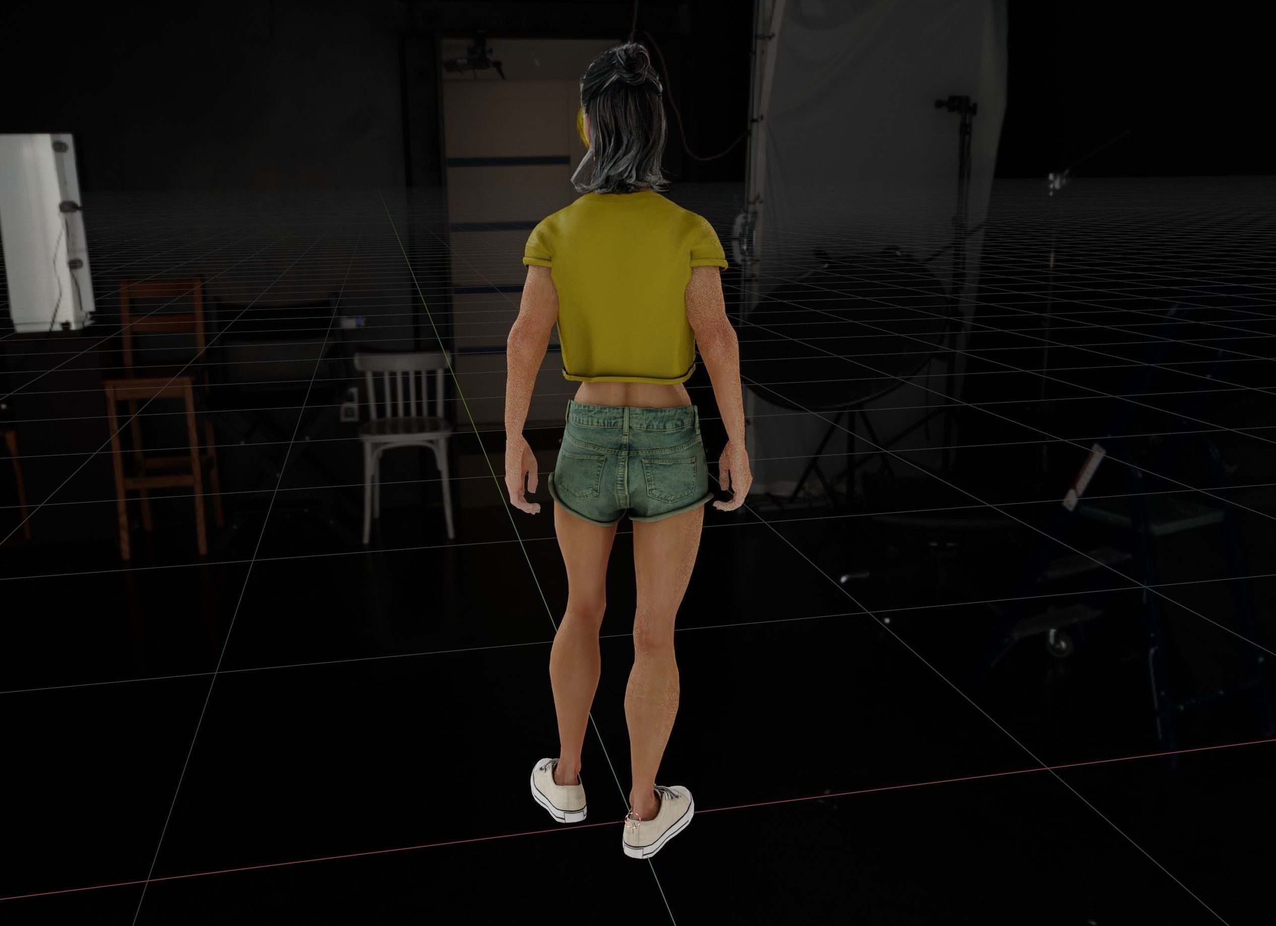 Beautiful zombie girl 3D model | CGTrader