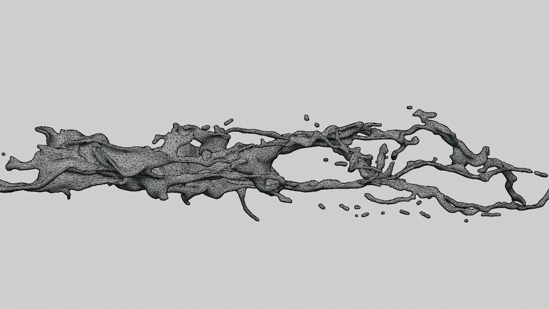 Animated Blood Splash 0 3D model animated | CGTrader