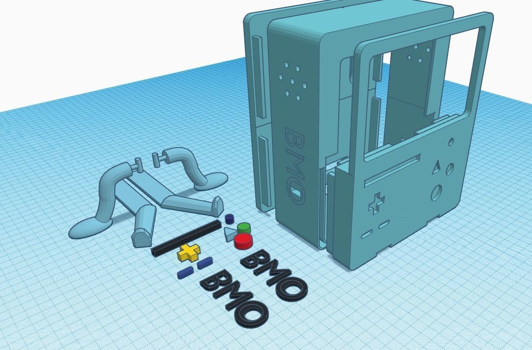 Easy Print BMO Switch Holder Model 3D model 3D printable | CGTrader