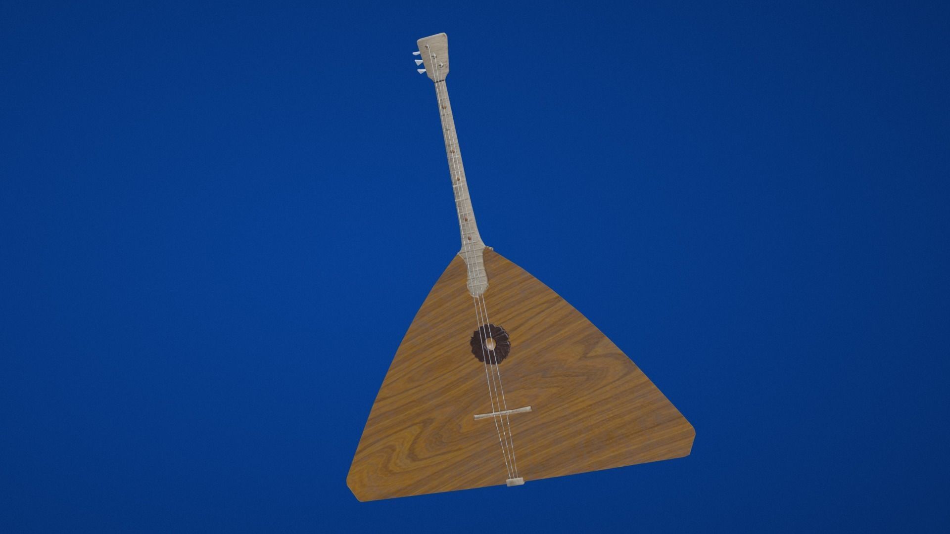 3D model Balalaika triangular lute VR / AR / low-poly | CGTrader