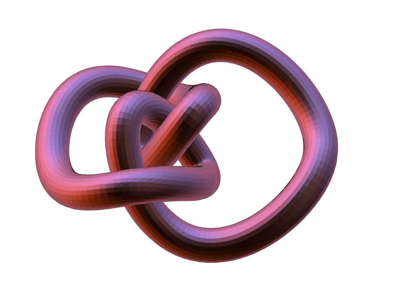 torus knot 2 for 3d printing 3D model 3D printable | CGTrader