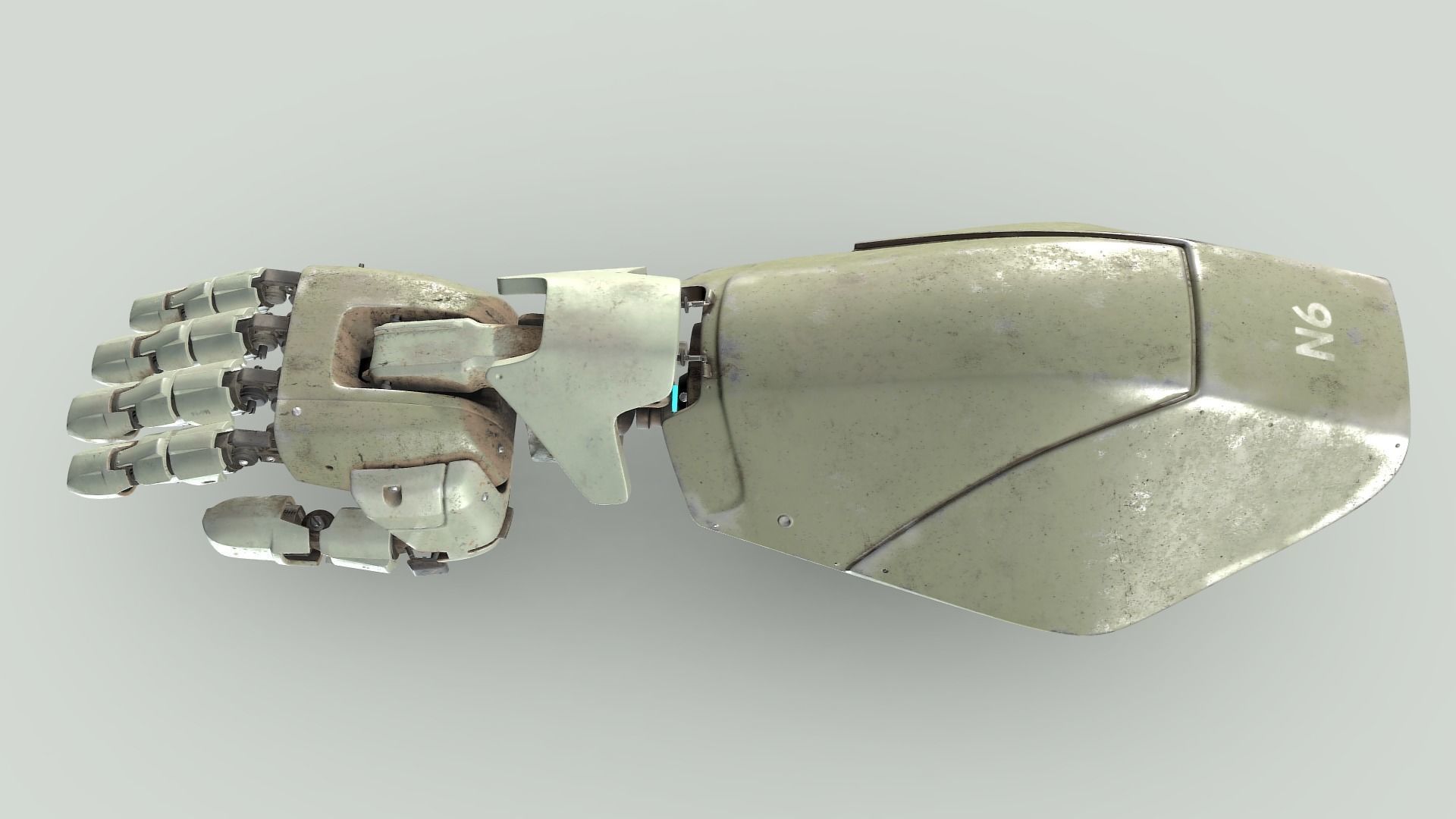Robotic Power Arm 3D model | CGTrader
