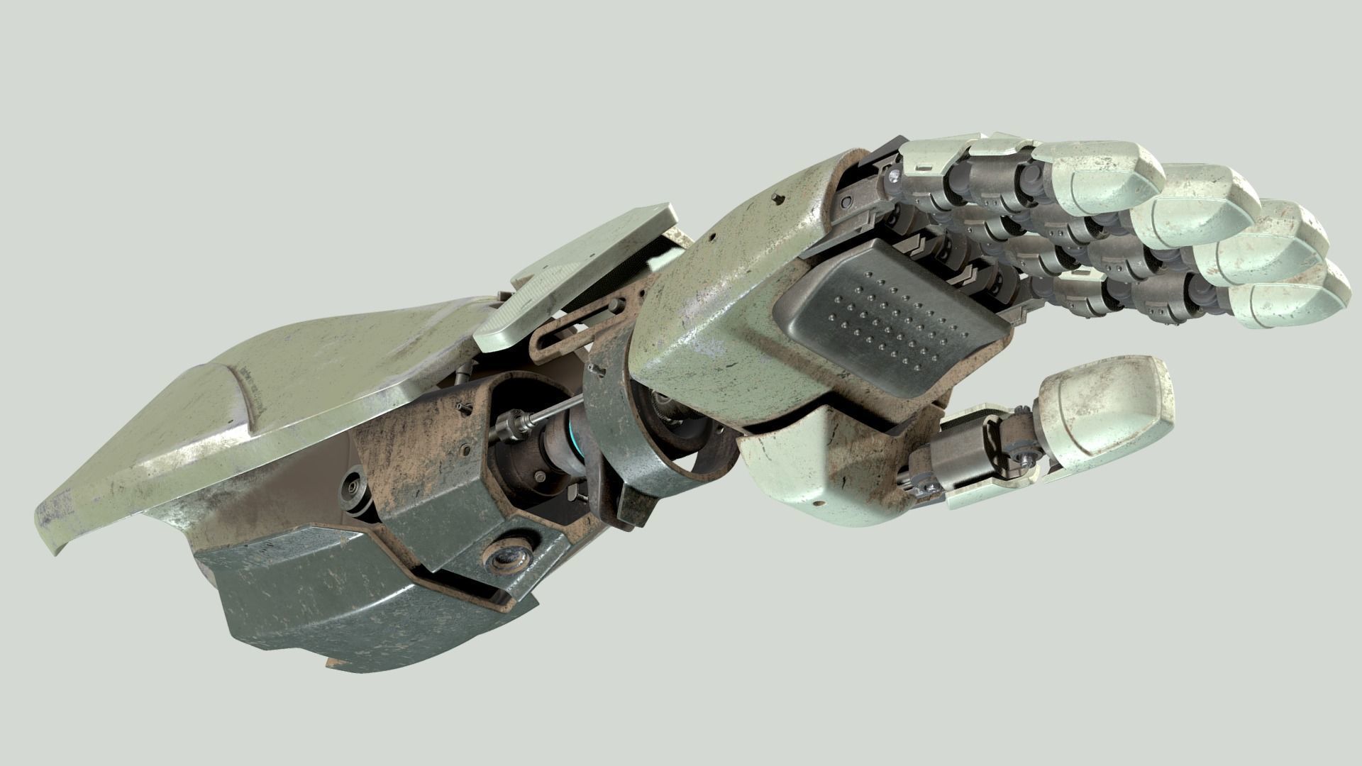 Robotic Power Arm 3D model | CGTrader