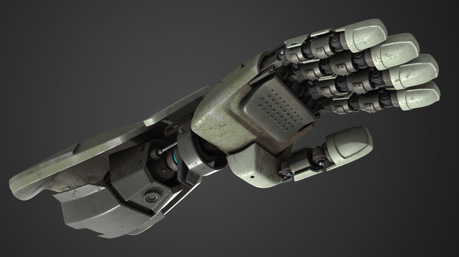 Robotic Power Arm 3D model | CGTrader