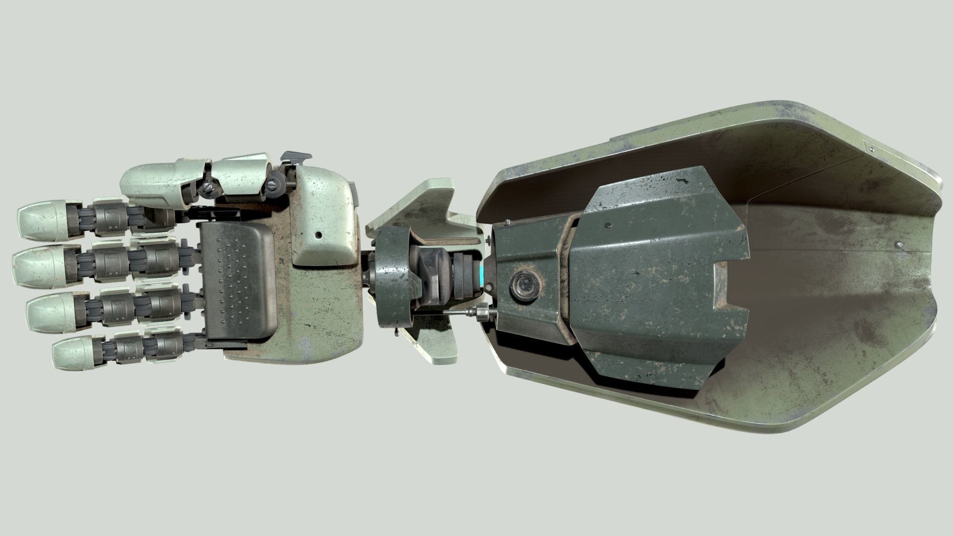 Robotic Power Arm 3D model | CGTrader