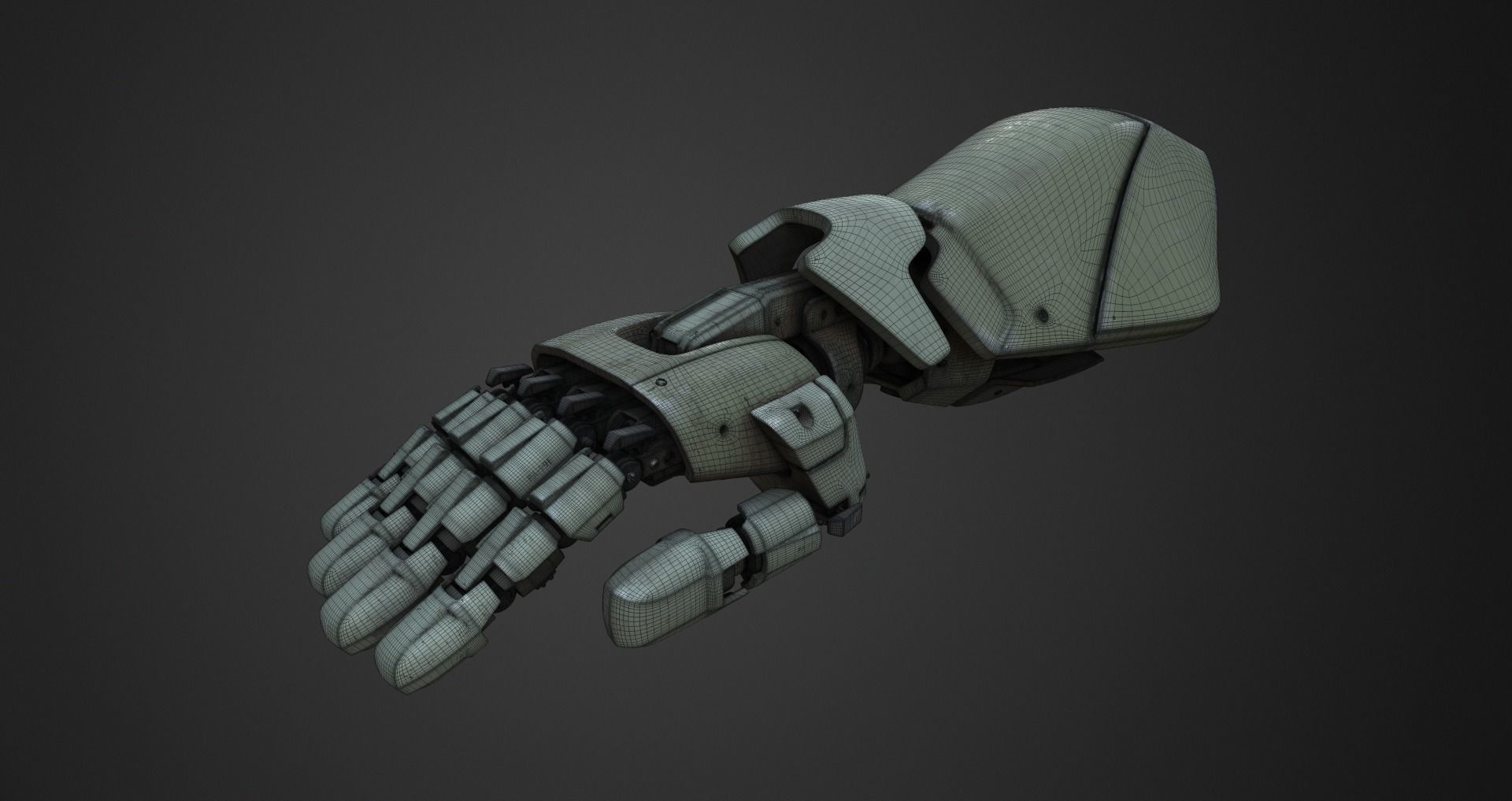 Robotic Power Arm 3D model | CGTrader