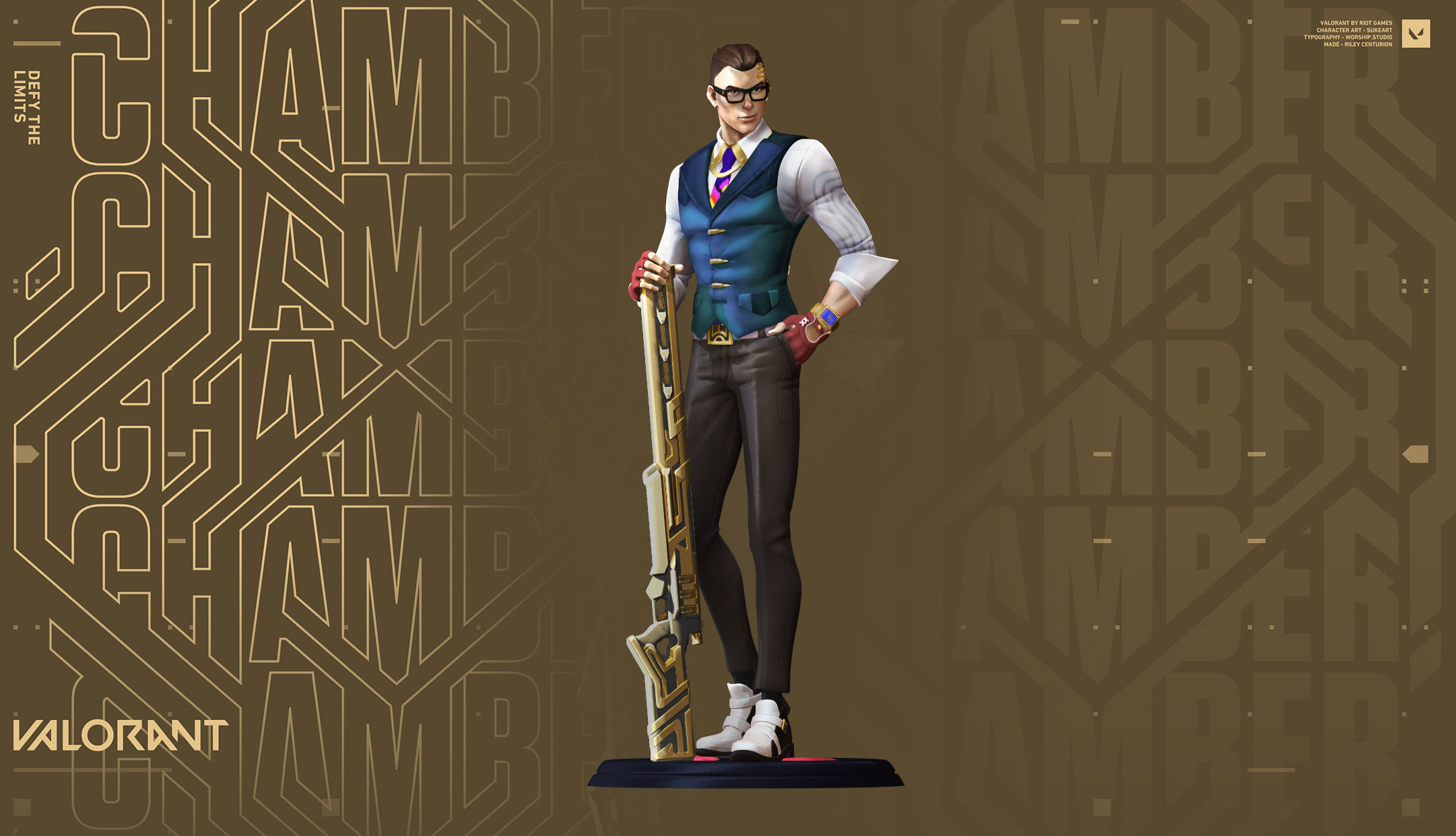 Chamber Valorant 3D model 3D printable | CGTrader