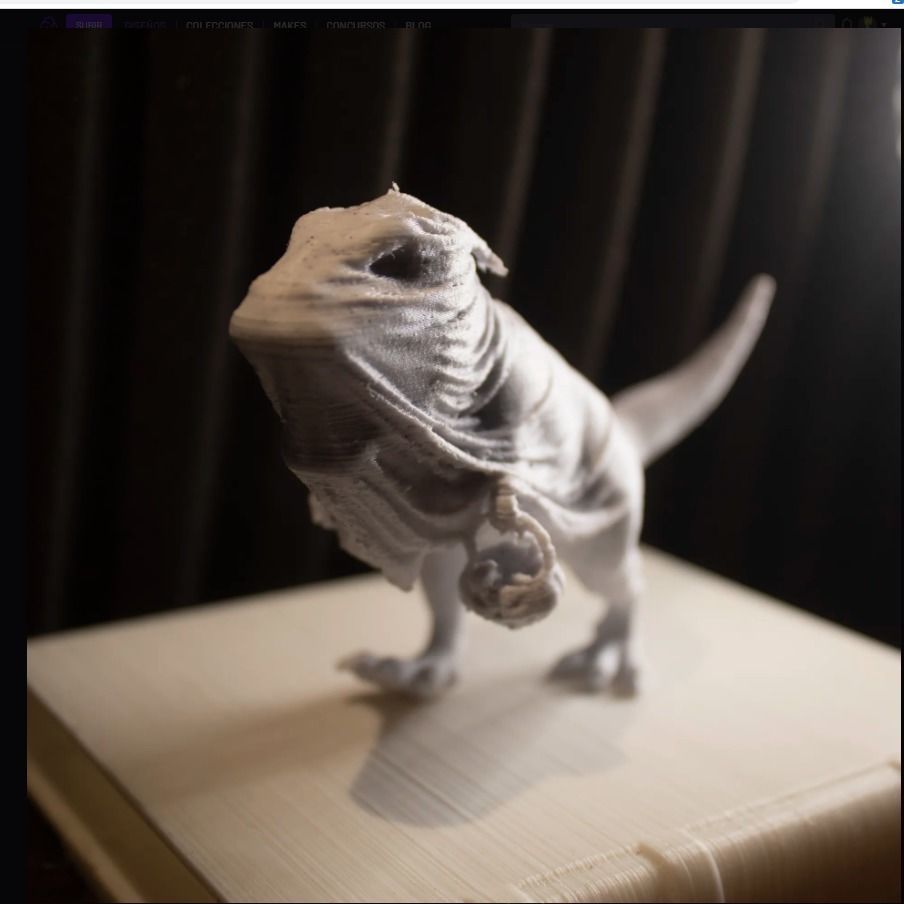 GHOST T-REX HALLOWEEN 3D model 3D printable | CGTrader