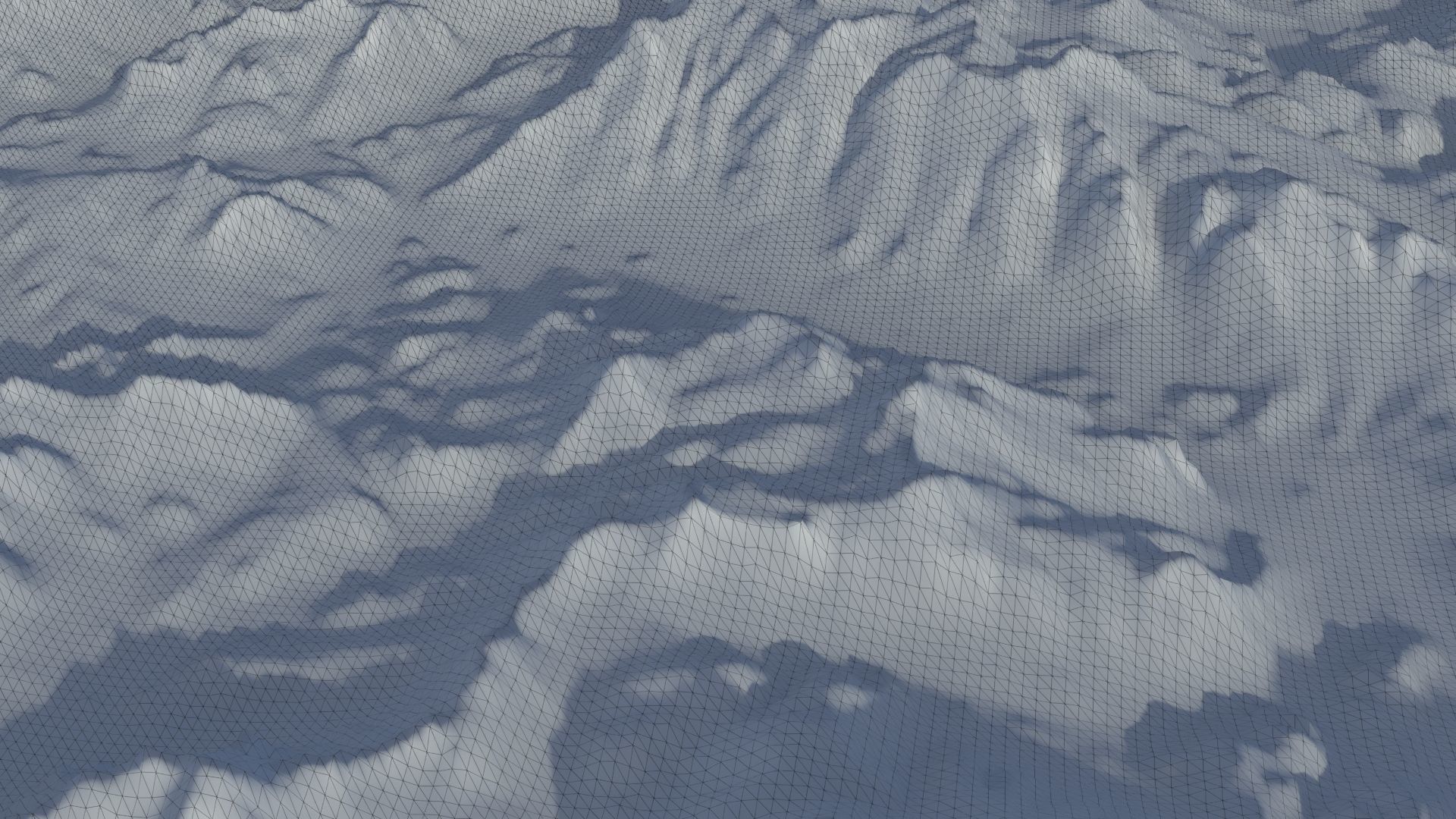 3D model snow land 03 VR / AR / low-poly | CGTrader