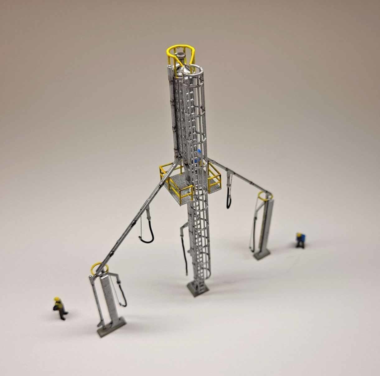 N Scale Sanding Tower v2 3D model 3D printable | CGTrader