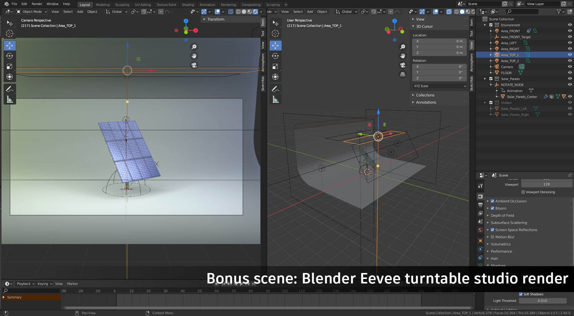 3D model Solar Panels VR / AR / low-poly | CGTrader