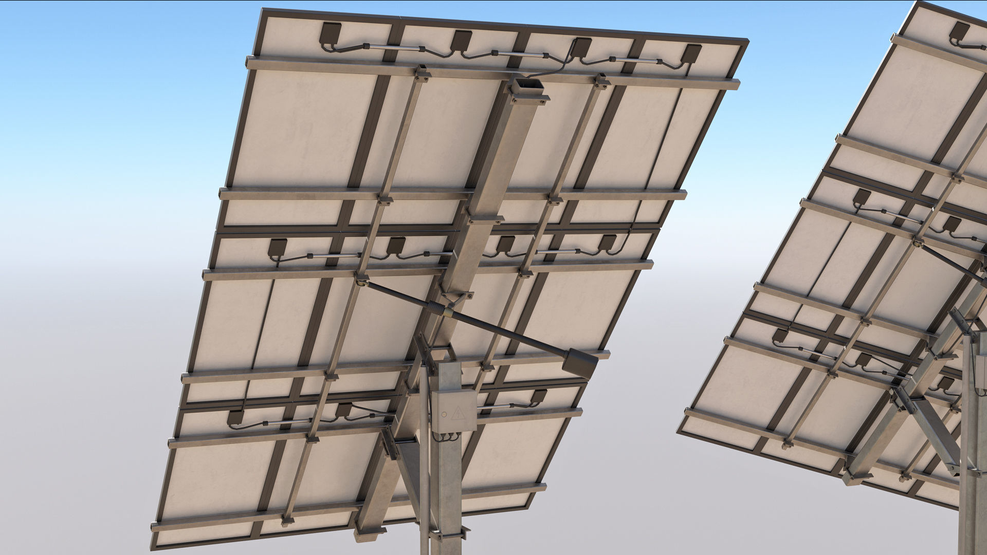 3D model Solar Panels VR / AR / low-poly | CGTrader