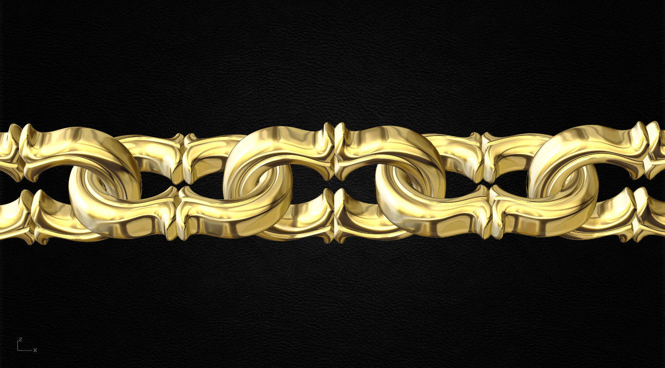 Chain link 3D model 3D printable | CGTrader