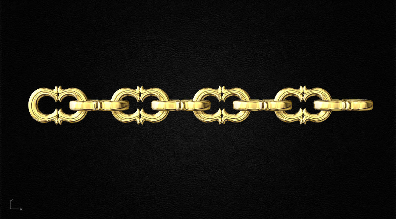 Chain link 3D model 3D printable | CGTrader