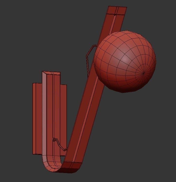 Daphne Wall 3D model | CGTrader