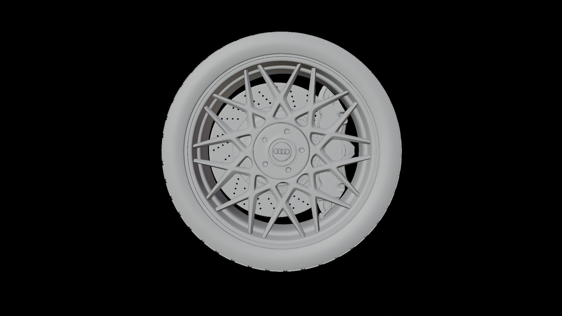 Car Weel 3D Model free 3D model | CGTrader