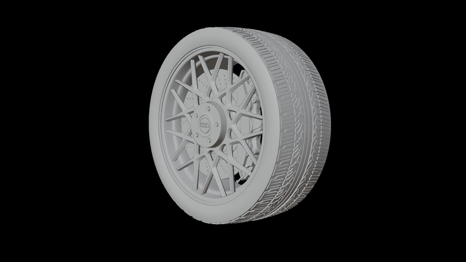 Car Weel 3D Model free 3D model | CGTrader