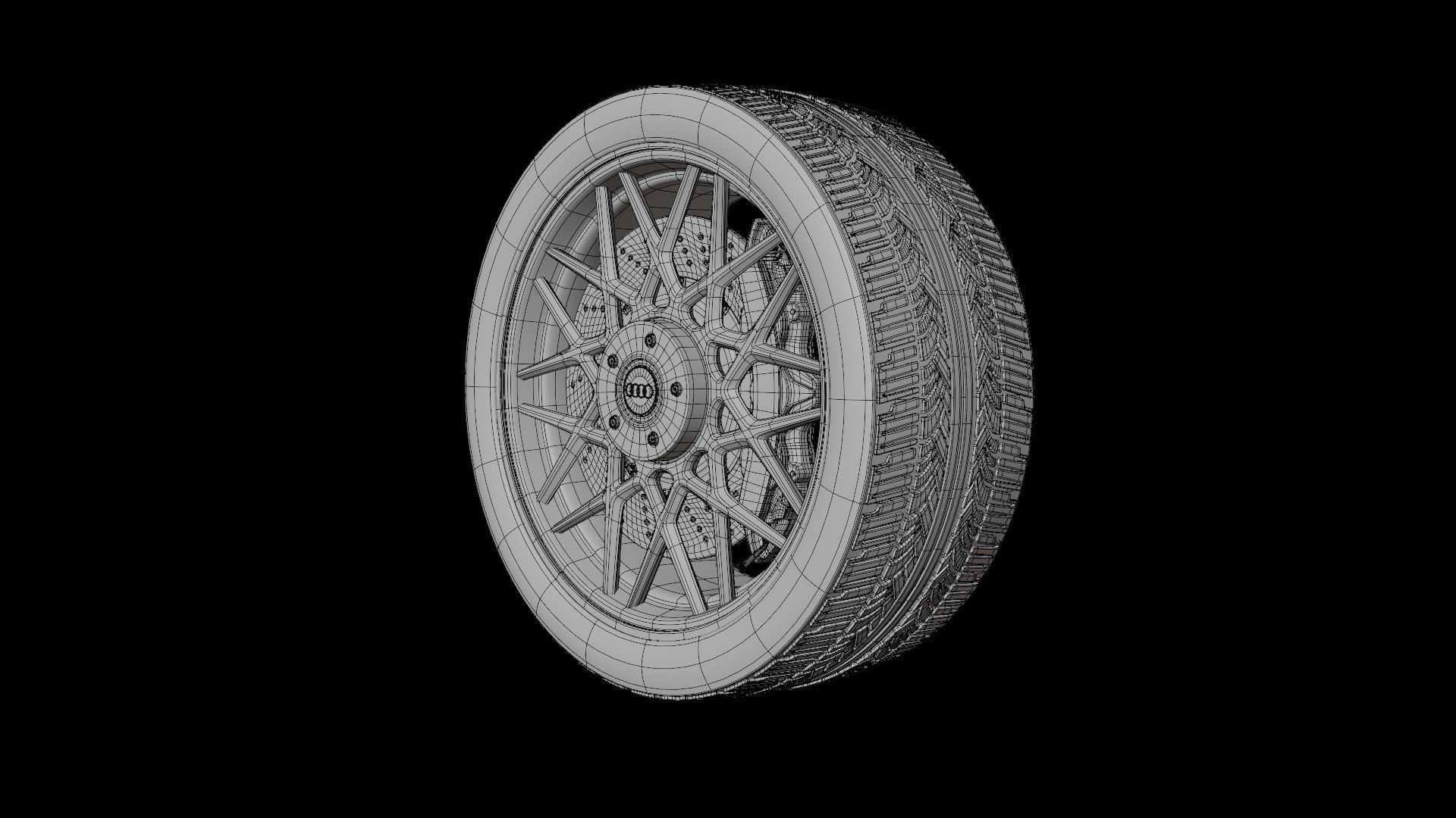 Car Weel 3D Model free 3D model | CGTrader