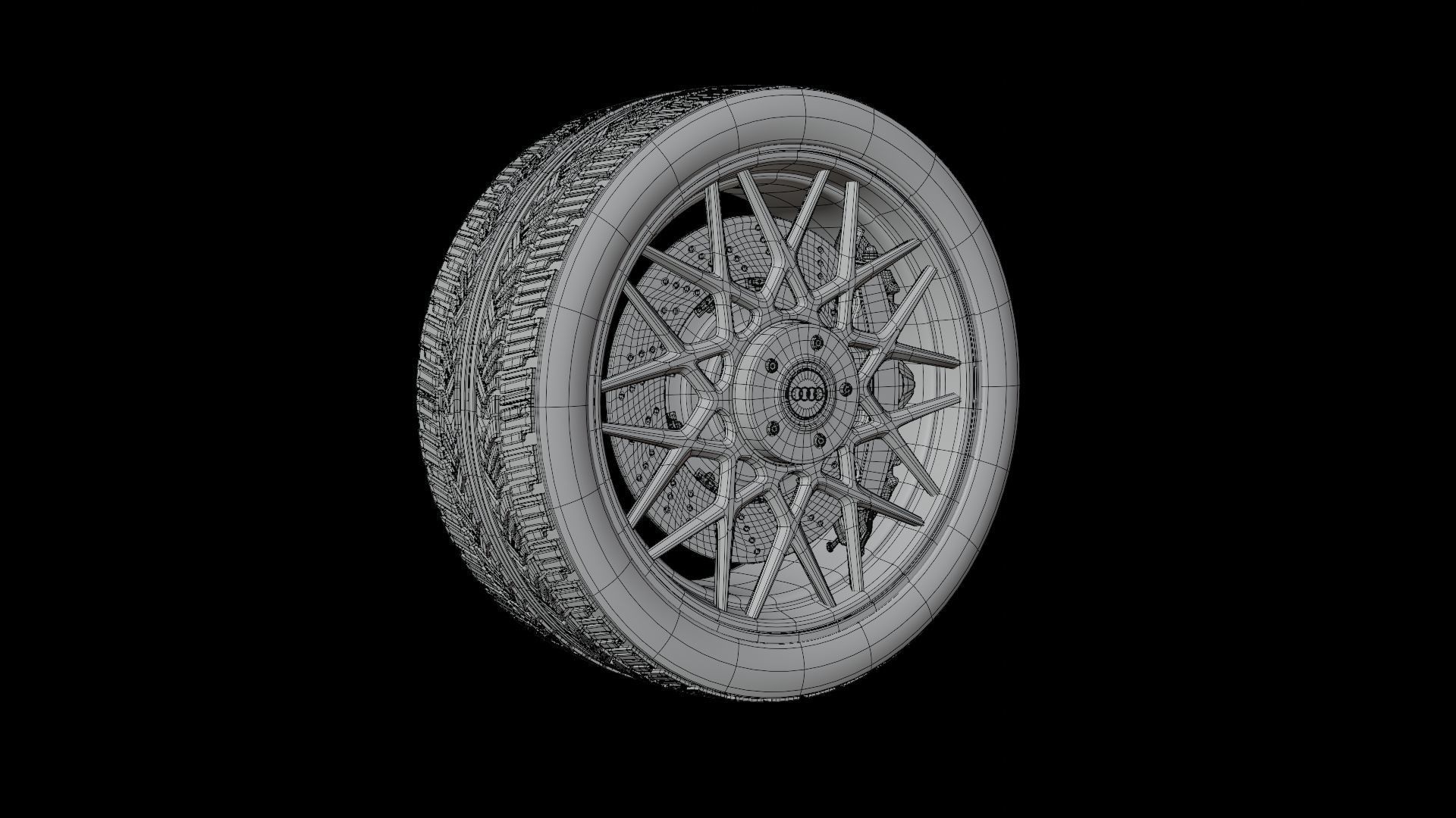 Car Weel 3D Model free 3D model | CGTrader