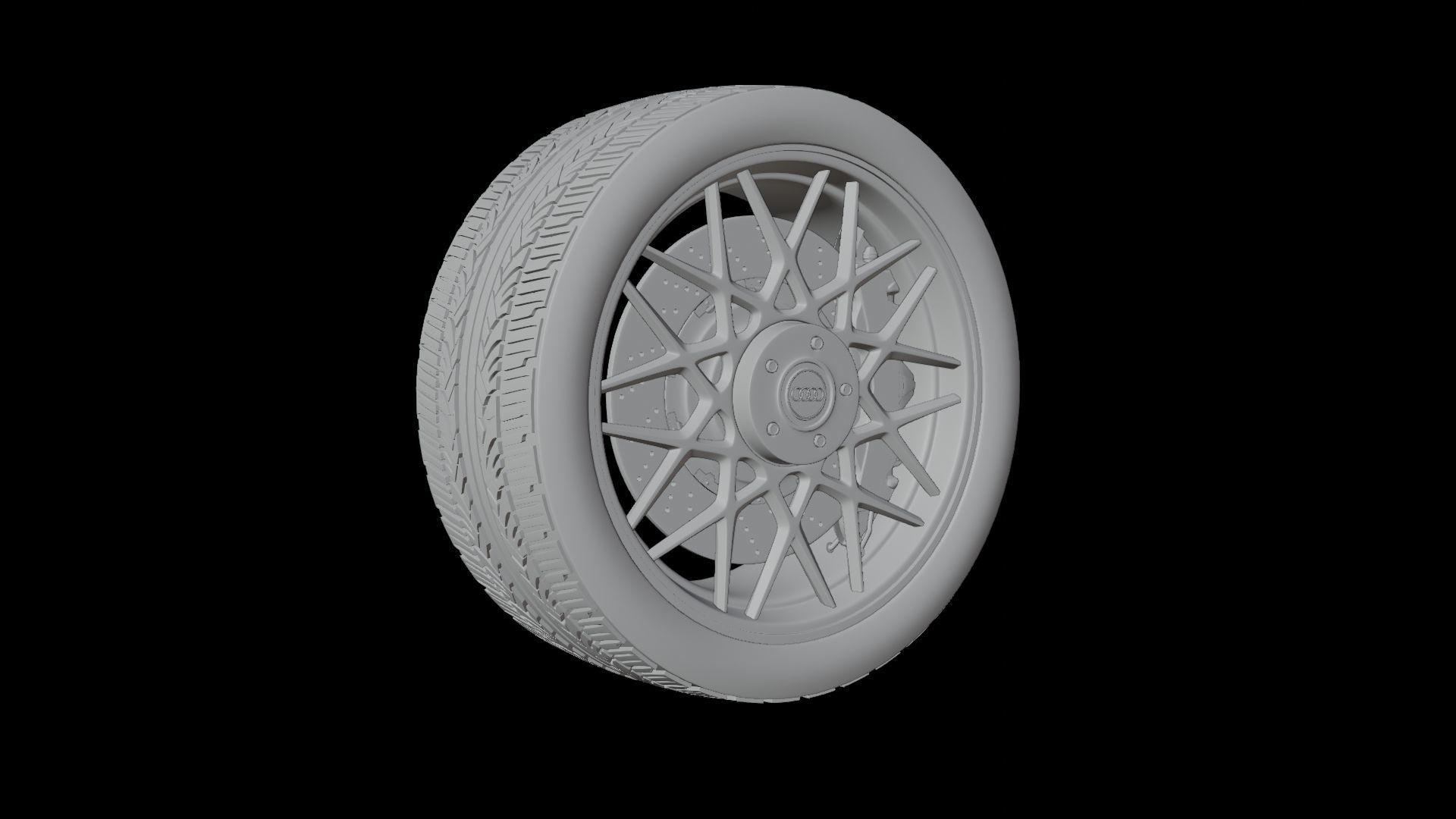 Car Weel 3D Model free 3D model | CGTrader