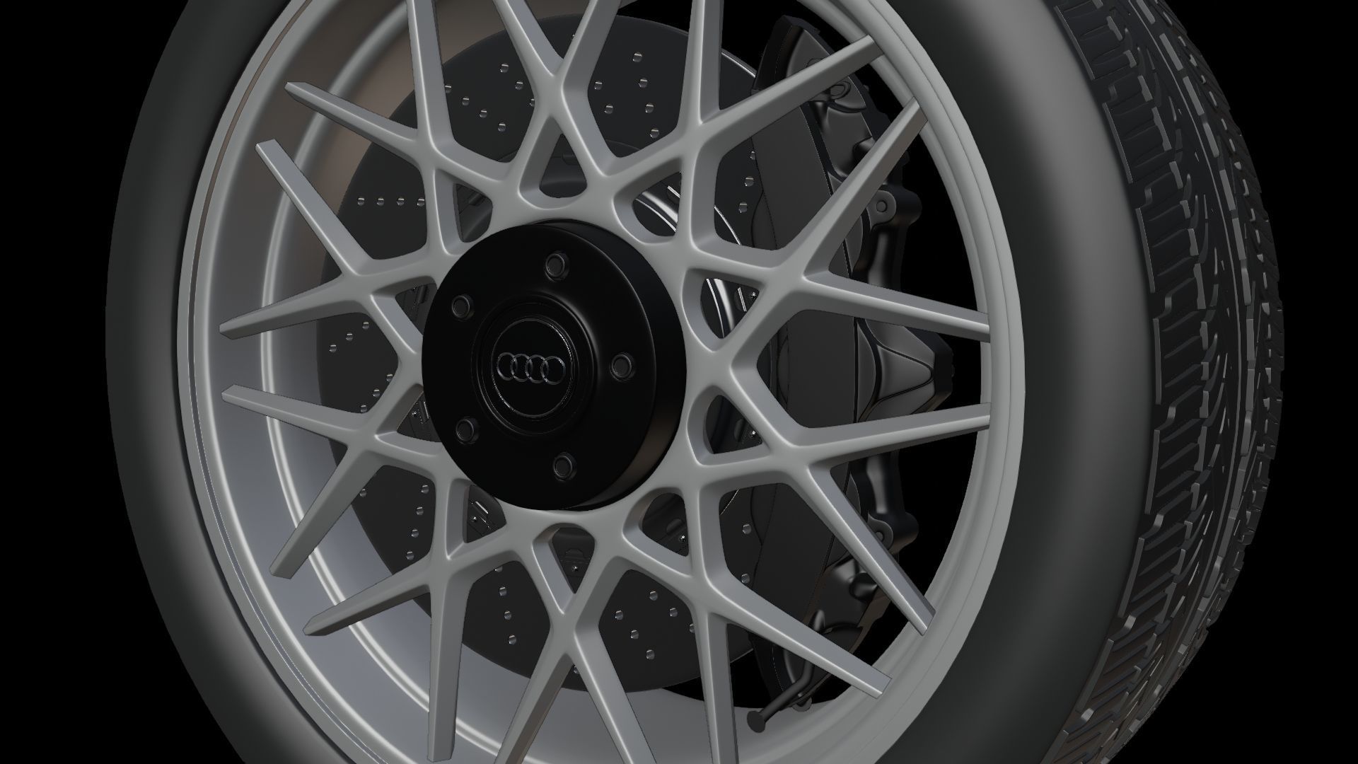 Car Weel 3D Model free 3D model | CGTrader