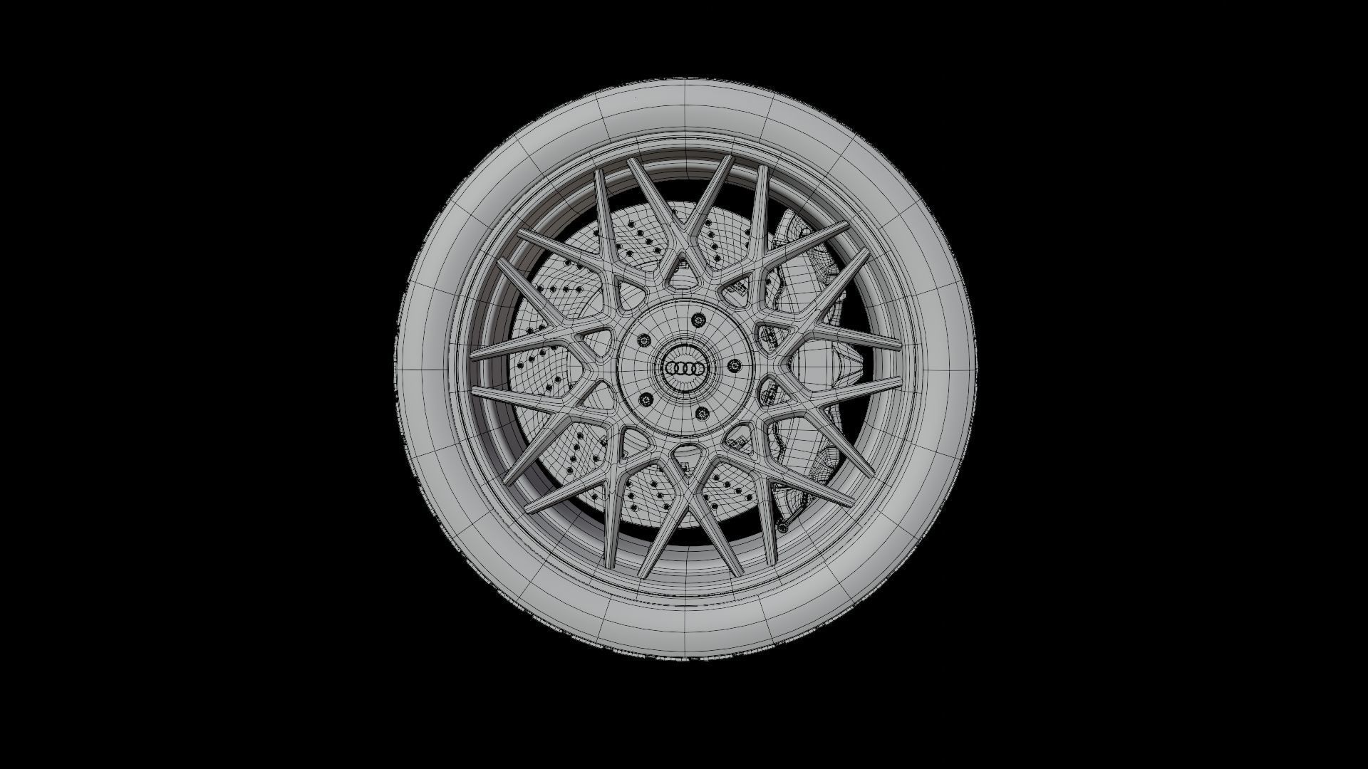 Car Weel 3D Model free 3D model | CGTrader