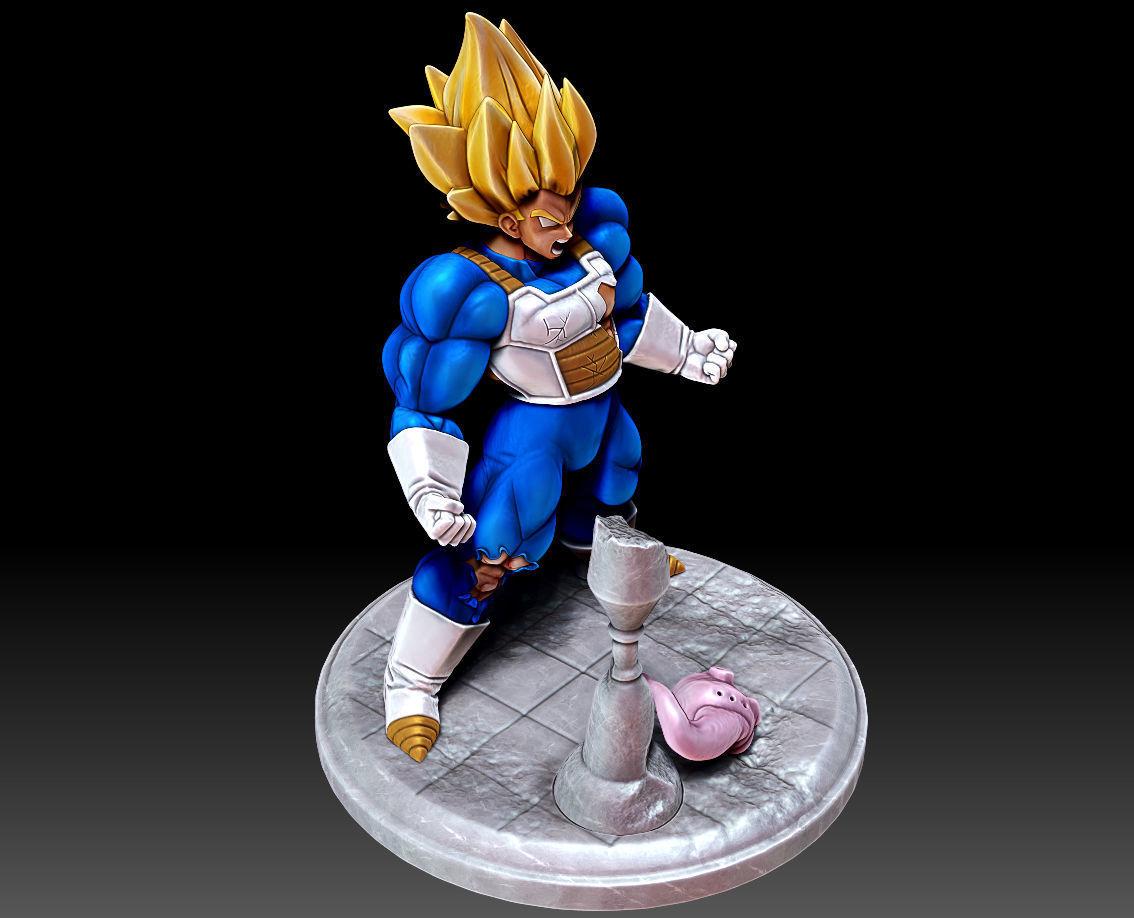 Goku Super Saiyan Full Power Dragon Ball Z Figure for 3D print 3D model ...