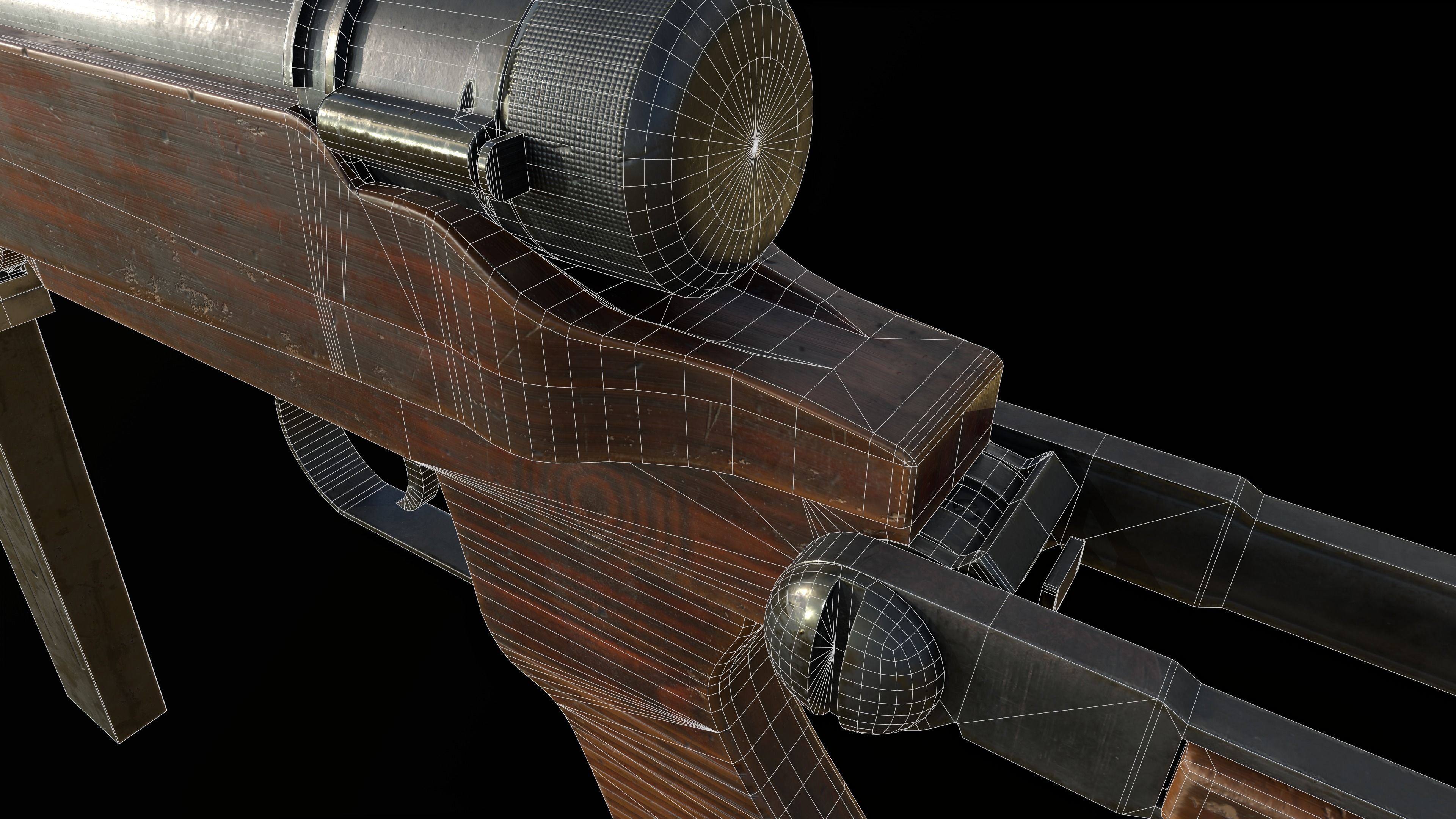 3D model 43M Danuvia VR / AR / low-poly | CGTrader