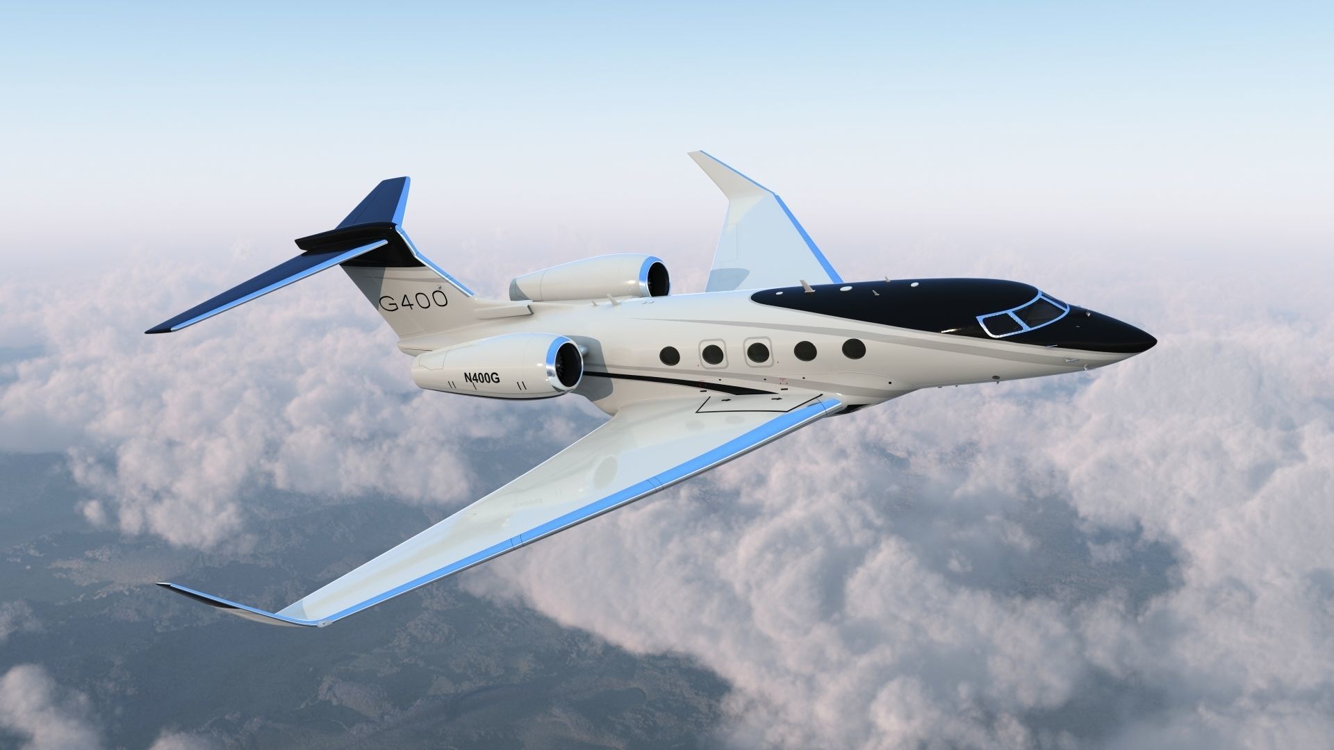 Gulfstream G400 Flight 3D model | CGTrader