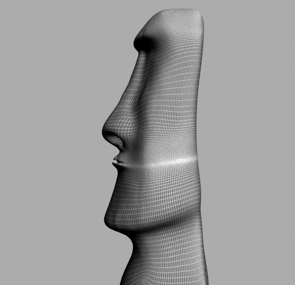 Moai Statue 3d Model 3D model | CGTrader