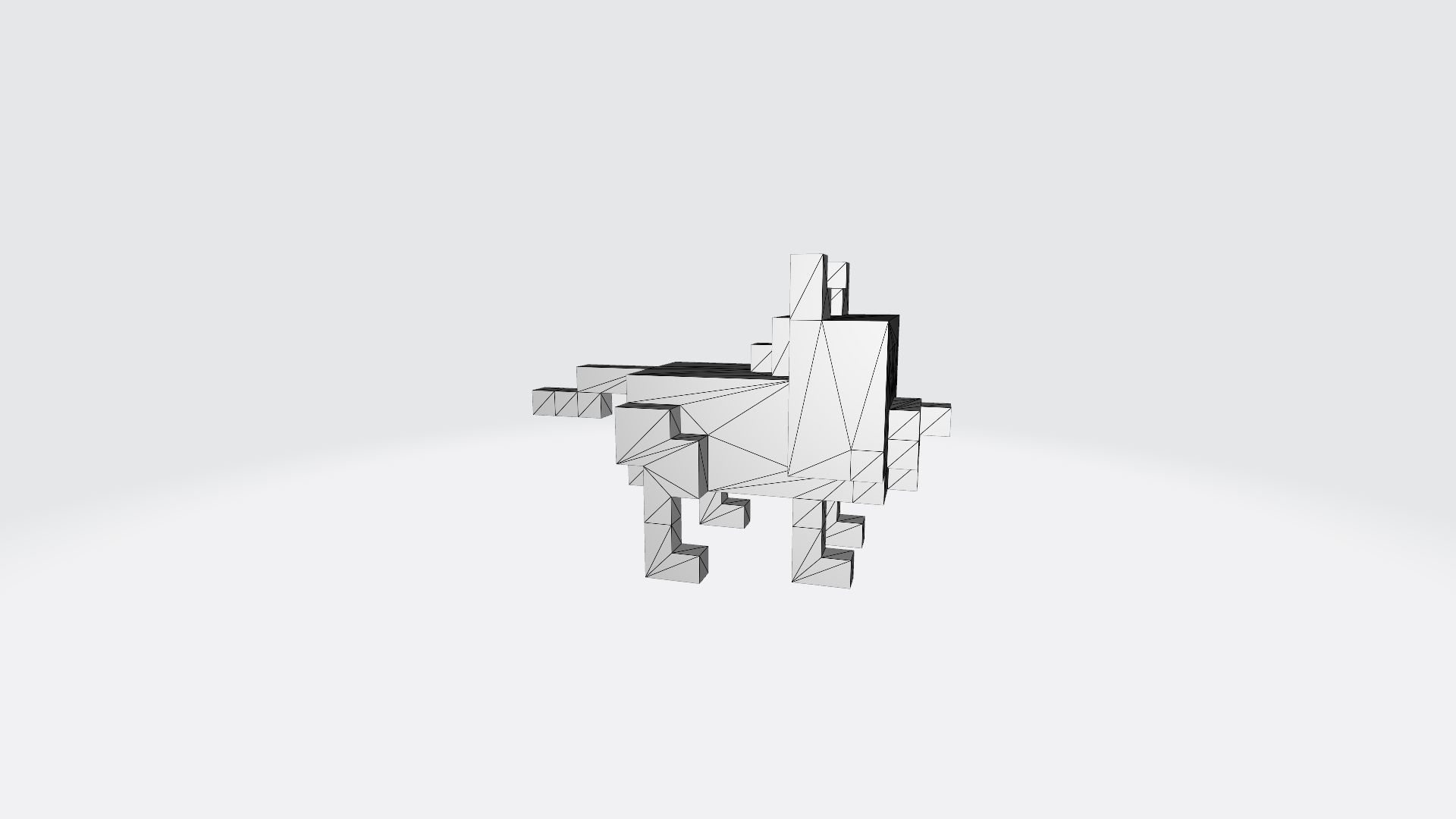 3D model Voxel Fox VR / AR / low-poly | CGTrader