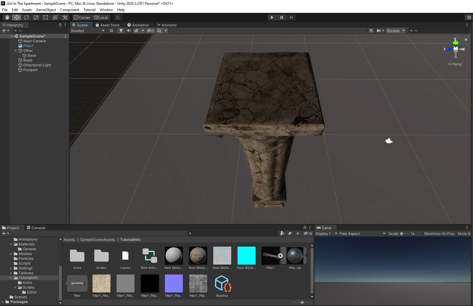 3D model Roman Pillar Antique Column 3D Model VR / AR / low-poly | CGTrader