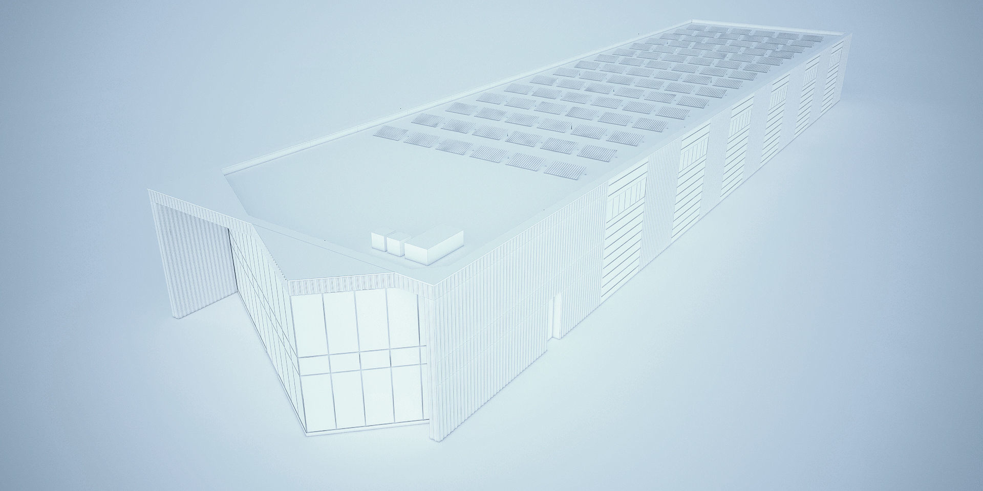 Logistics center 3D model | CGTrader