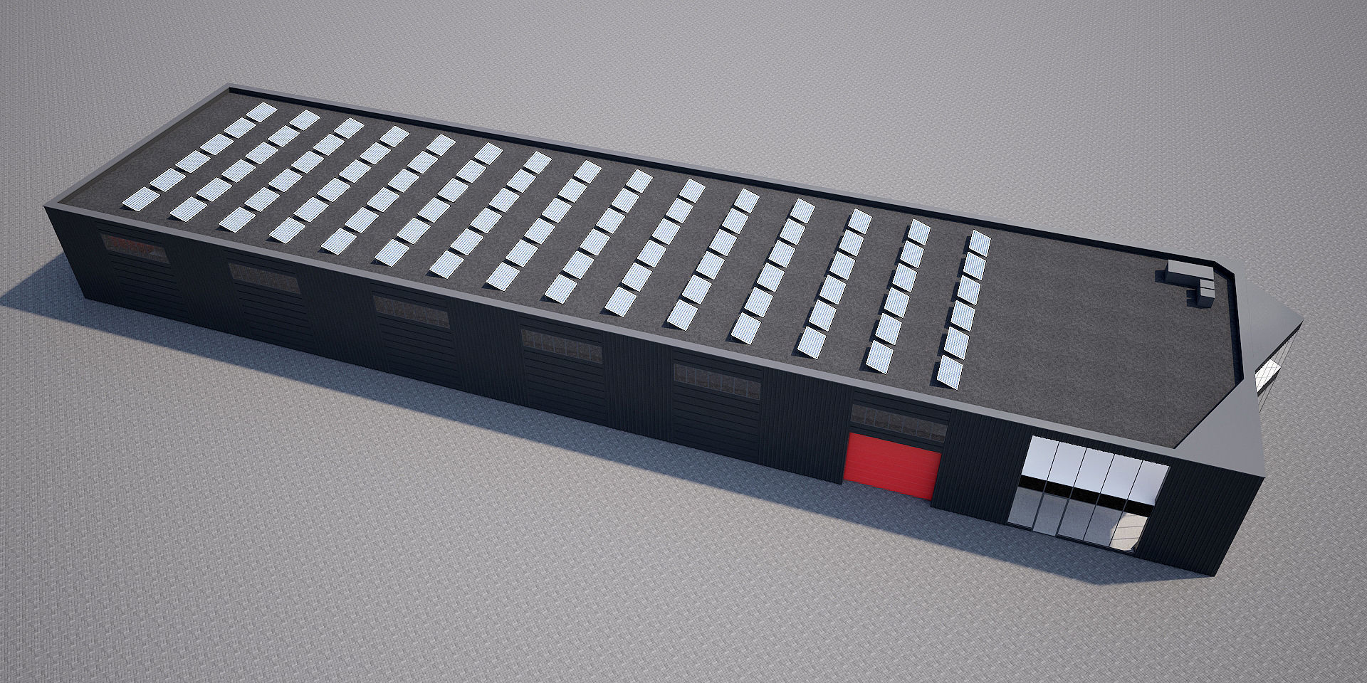 Logistics center 3D model | CGTrader