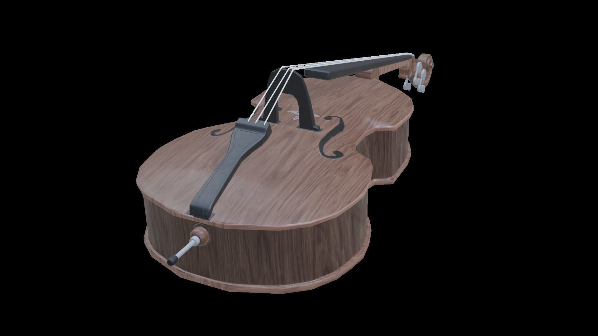 3D model Octave Octobass VR / AR / low-poly | CGTrader