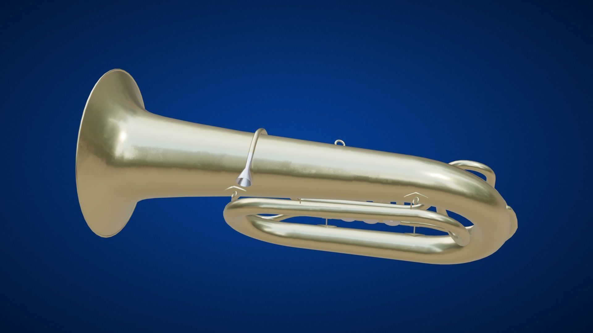 3D model Saxhorn brass instrument VR / AR / low-poly | CGTrader