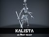 STL Kalista League of legends 3d print 3D model 3D printable | CGTrader