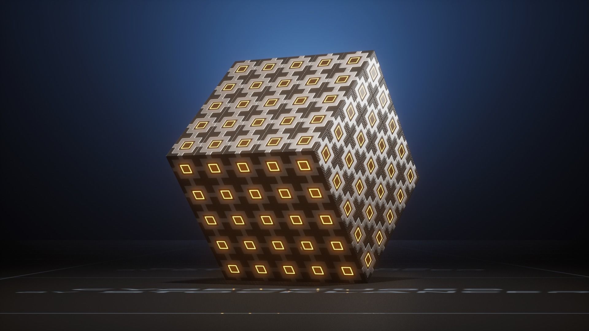 3D model CyberCube Flock VR / AR / low-poly | CGTrader